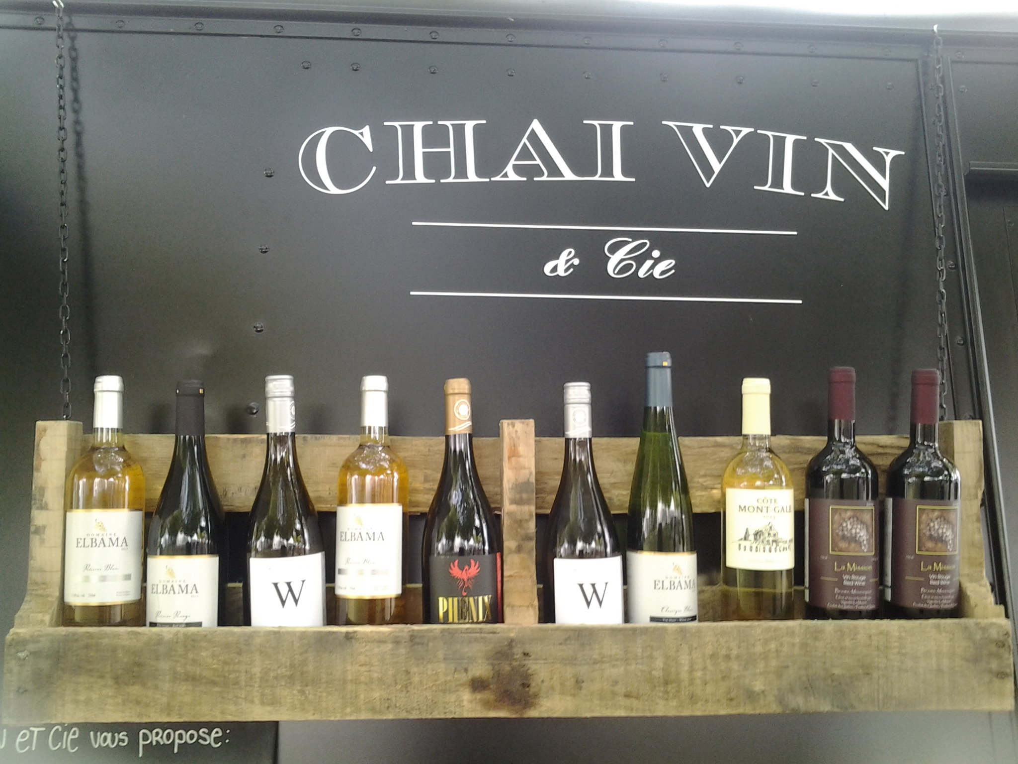Le Camion à Vin / Wine Truck | Chai Vin & Cie